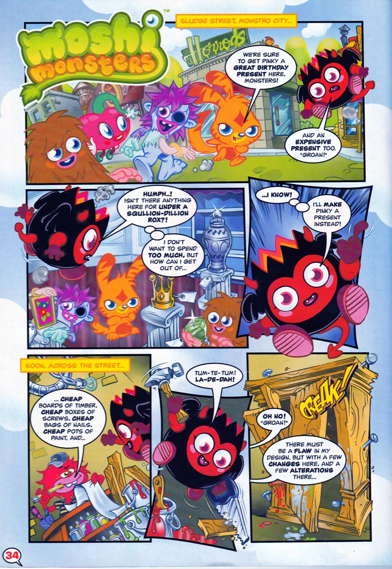List of Moshi Monsters comics | Moshi Monsters Wiki | Fandom