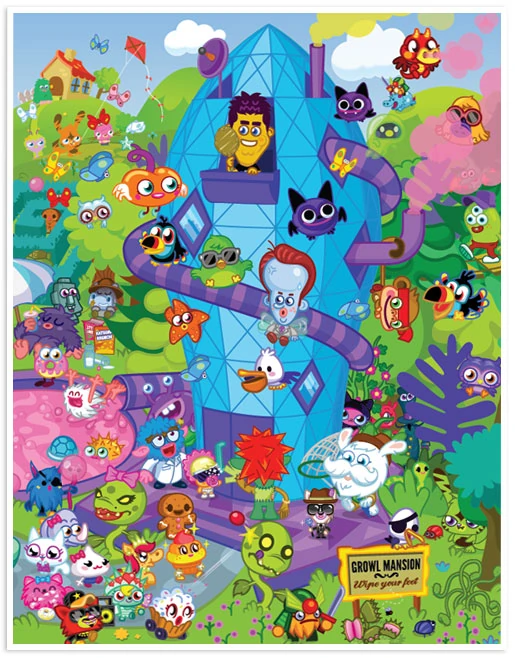 Growl Mansion | Moshi Monsters Wiki | Fandom