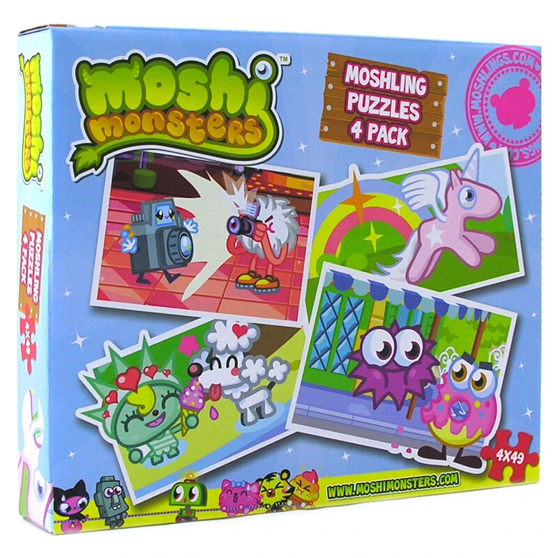 Moshling Puzzles 4 Pack | Moshi Monsters Wiki | Fandom