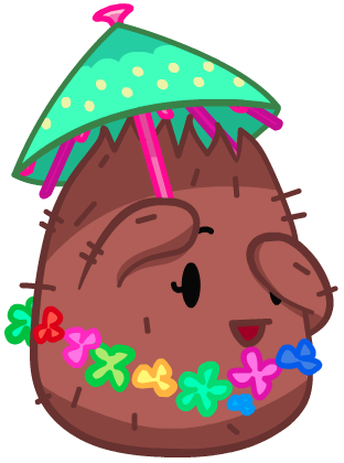 Themepark Shy Coconut | Moshi Monsters Wiki | Fandom