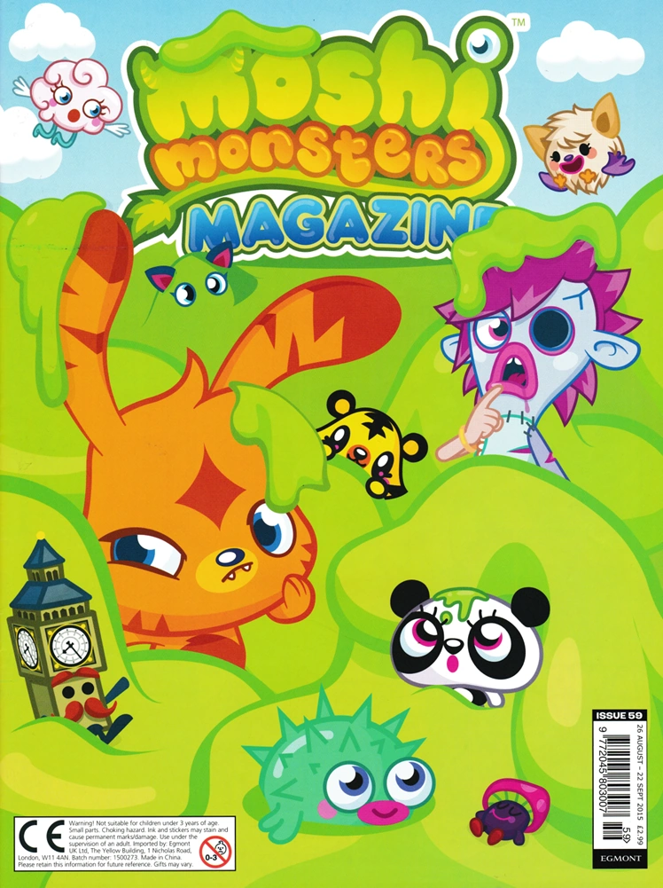 Moshi Monsters Magazine: Issue 59 | Moshi Monsters Wiki | Fandom