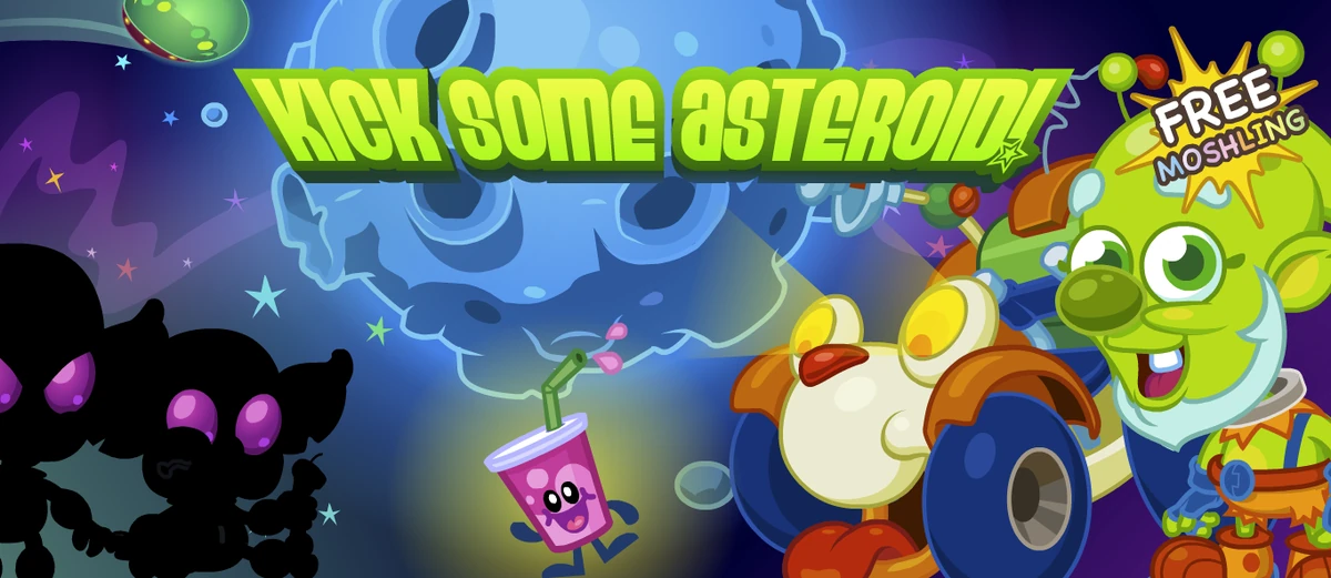 Season 2: Mission 8: Kick Some Asteroid! | Moshi Monsters Wiki | Fandom