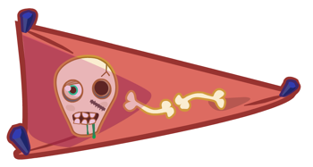 Pirate Paradise Flag | Moshi Monsters Wiki | Fandom
