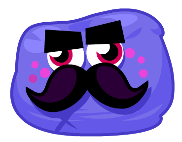 Mustachio Bean Bag | Moshi Monsters Wiki | Fandom