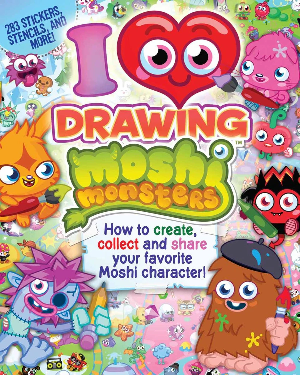 moshi monsters coloring book