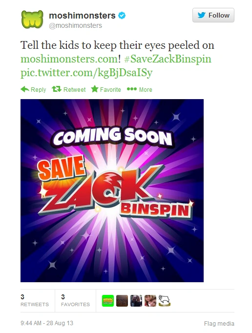 User blog:Carwyn The Hollie Lover/zack binspin | Moshi Monsters Wiki ...