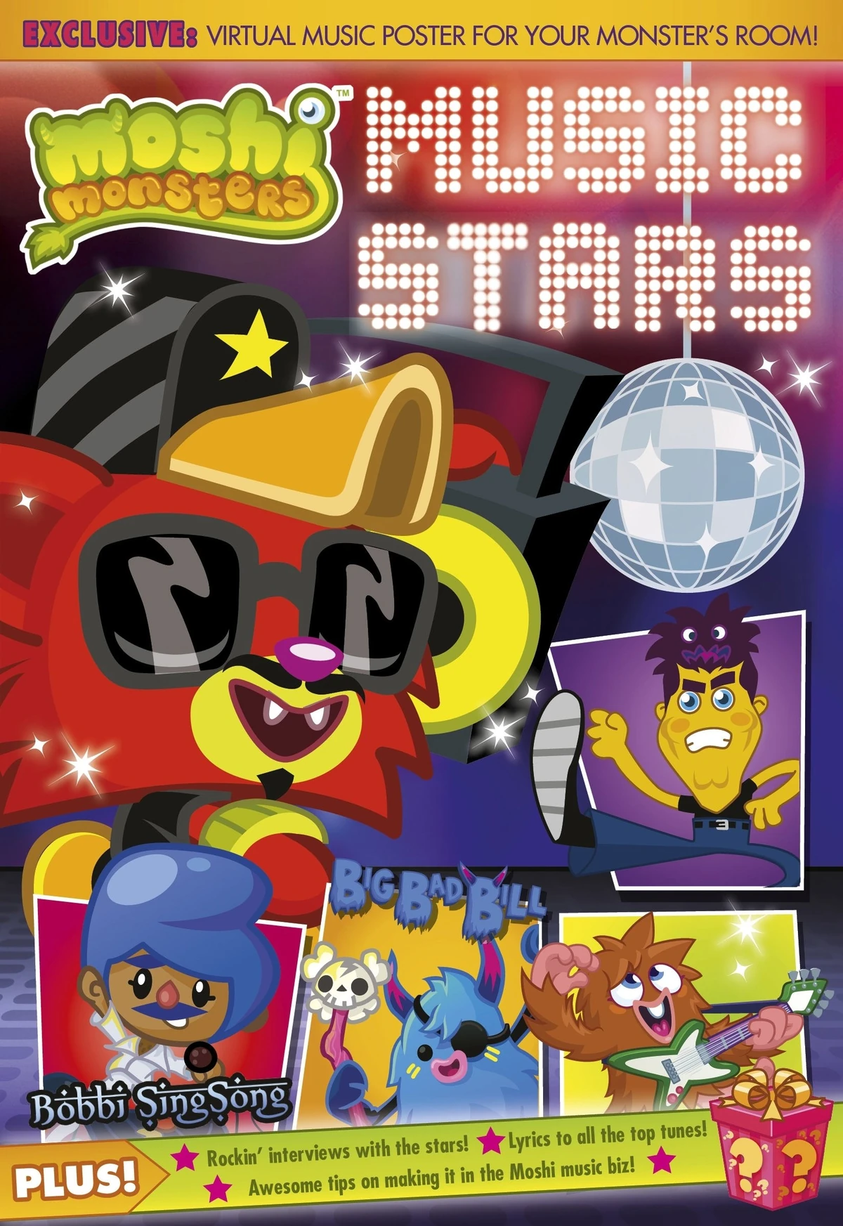 Music Stars (Book) | Moshi Monsters Wiki | Fandom