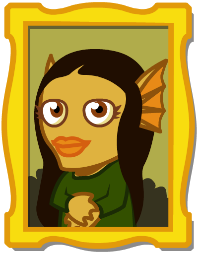 Monsta Lisa Painting | Moshi Monsters Wiki | Fandom