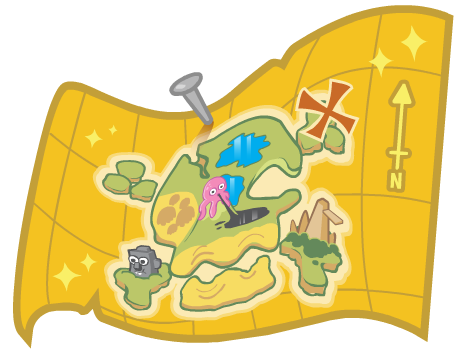 Golden Treasure Map | Moshi Monsters Wiki | Fandom