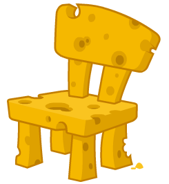 Cheese Chair | Moshi Monsters Wiki | Fandom