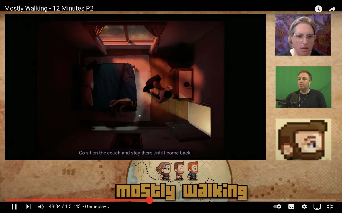 12 Minutes Part 2 | Mostly Walking Wiki | Fandom