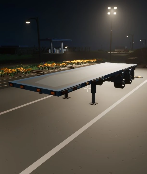 30 Foot Container Trailer (Removed) | Motor Town: Behind the Wheel Wiki ...