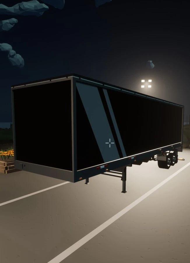 30 Foot Dry Van Trailer (Removed) | Motor Town: Behind the Wheel Wiki ...