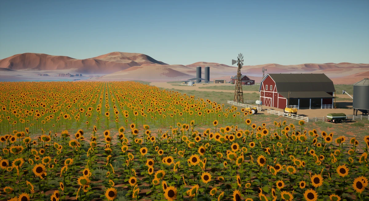 Sunflower Farm | Motor Town: Behind the Wheel Wiki | Fandom