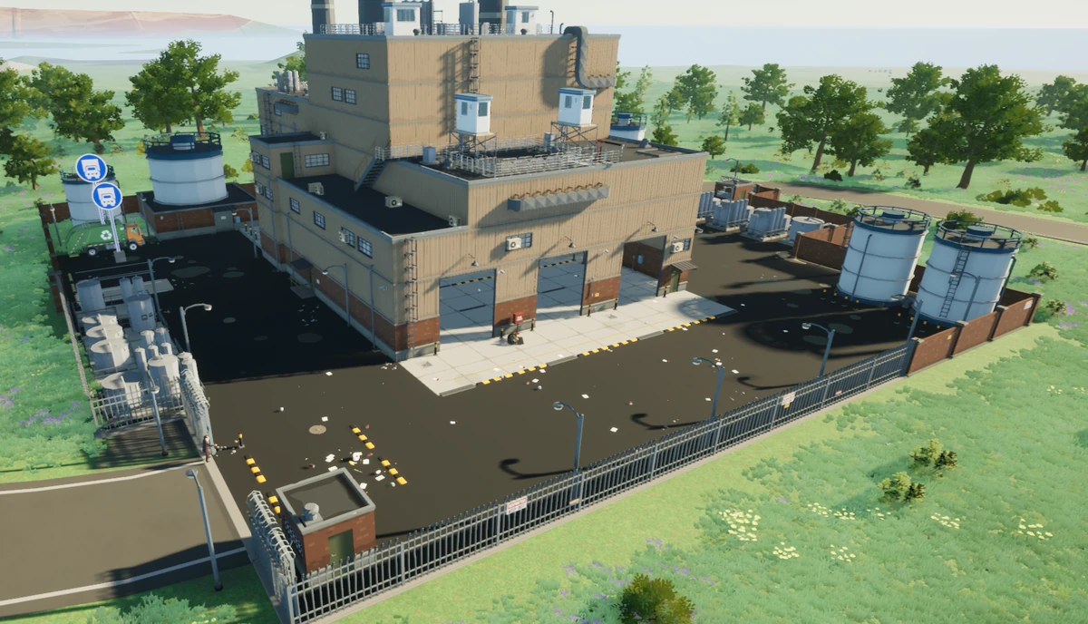 SRF Power Plant | Motor Town: Behind the Wheel Wiki | Fandom