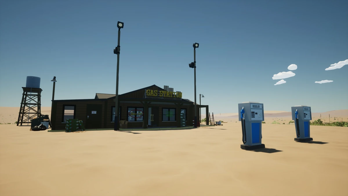 Gas Stations | Motor Town: Behind the Wheel Wiki | Fandom