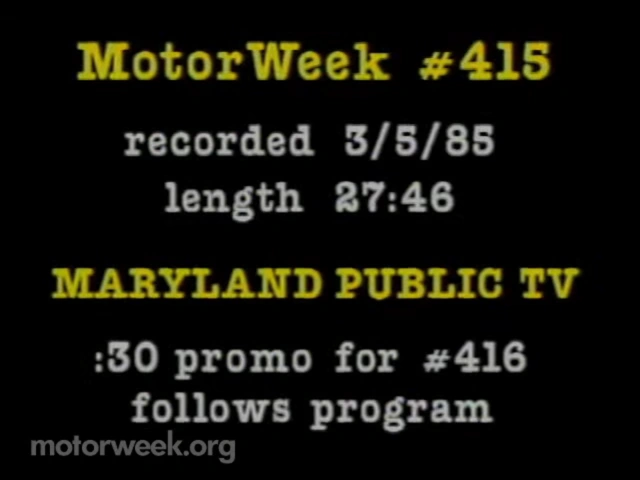 Episode 415 | MotorWiki | Fandom
