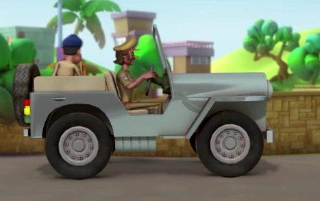 Chingum's Police Jeep | Motu Patlu Wiki | Fandom