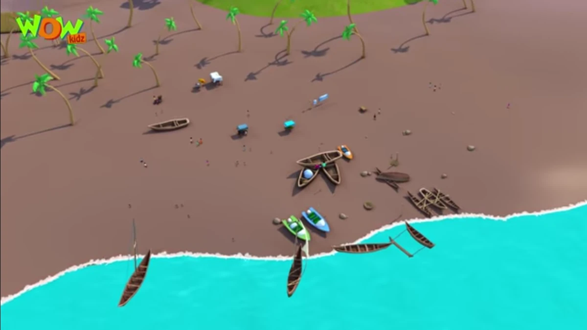 The Beach | Motu Patlu Wiki | Fandom