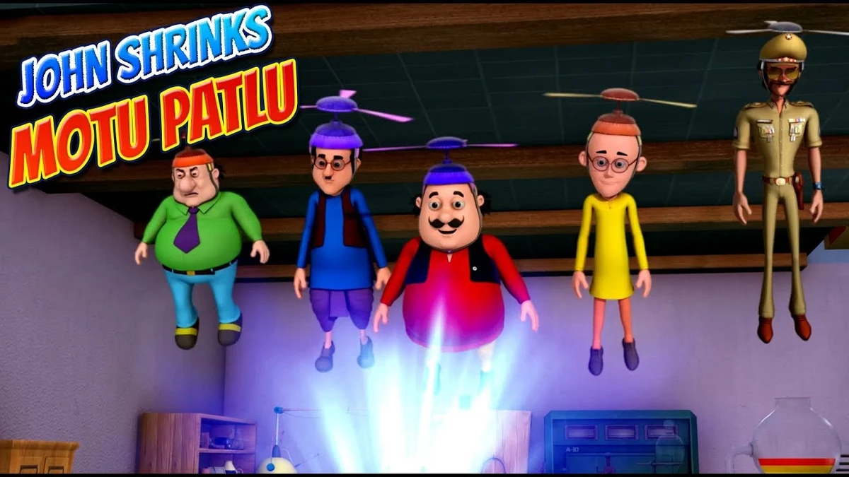 John Shrinks Motu Patlu | Motu Patlu Wiki | Fandom