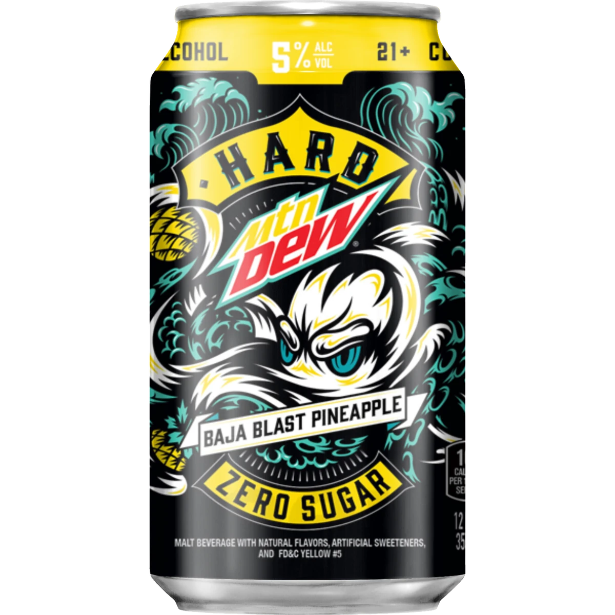 Hard Baja Blast Pineapple | Mountain Dew Wiki | Fandom