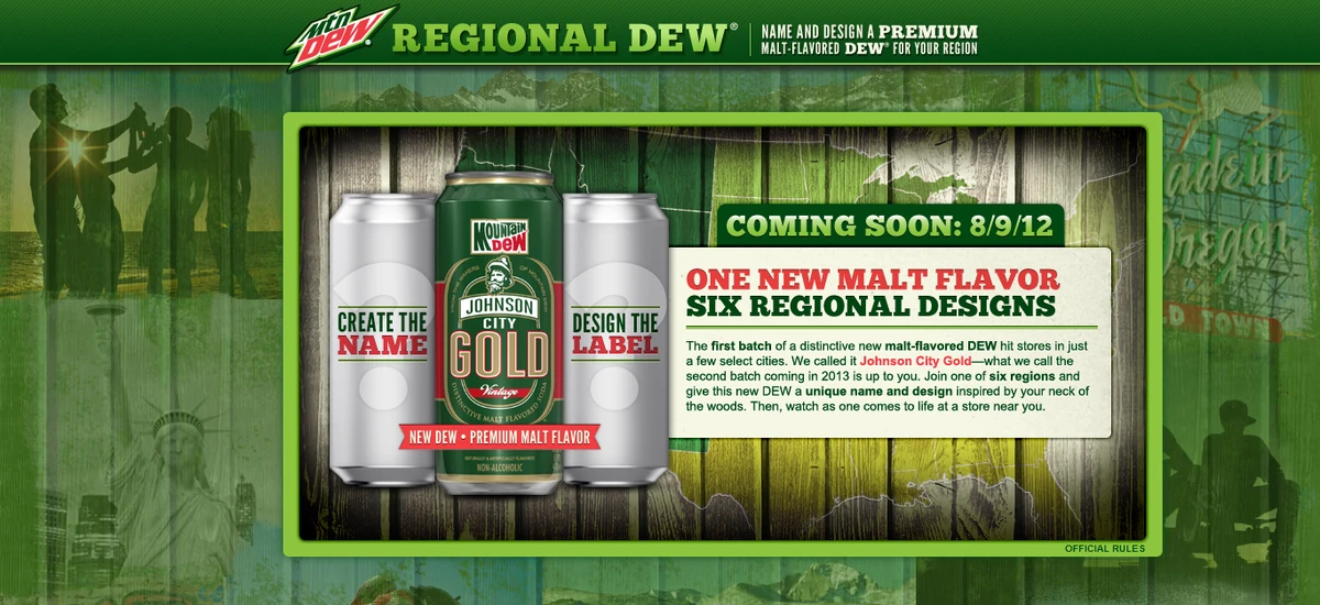 Regional Dew | Mountain Dew Wiki | Fandom