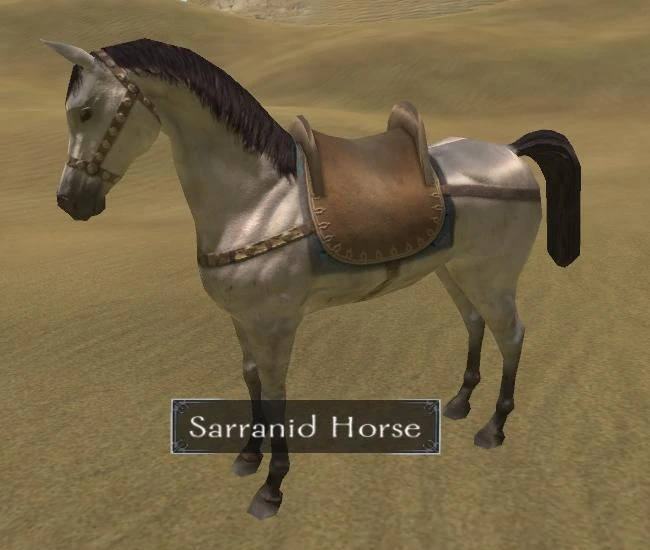 Sarranid Horse | Mount & Blade Wiki | Fandom