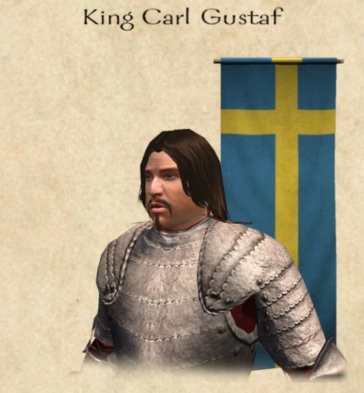 King Carl Gustaf | Mount & Blade: With Fire & Sword 2 Wiki | Fandom