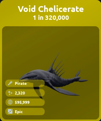 Void Chelicerate | MountRNG Wiki | Fandom