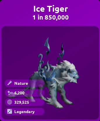 Ice Tiger | MountRNG Wiki | Fandom