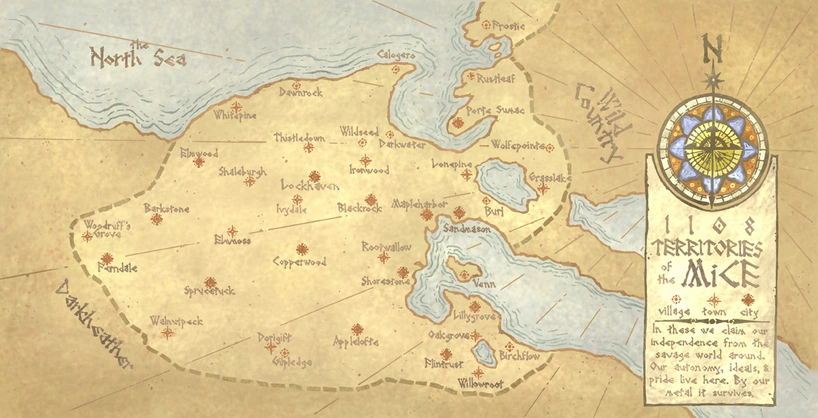 Mouse Territories | Mouse Guard Wiki | Fandom