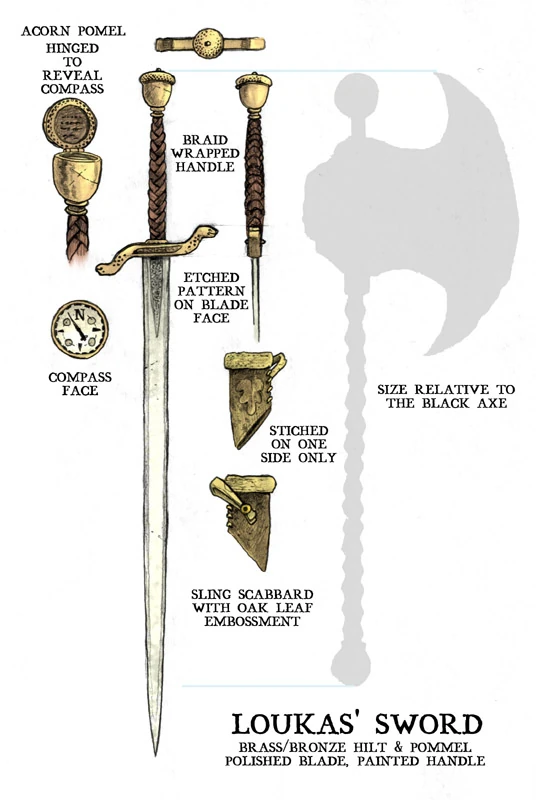 Loukas' Sword | Mouse Guard Wiki | Fandom