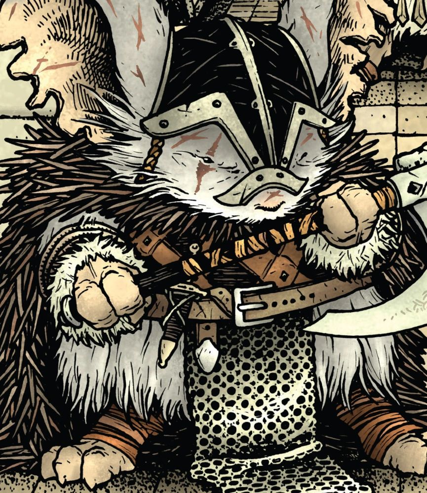 Ragnier the Hunter | Mouse Guard Wiki | Fandom