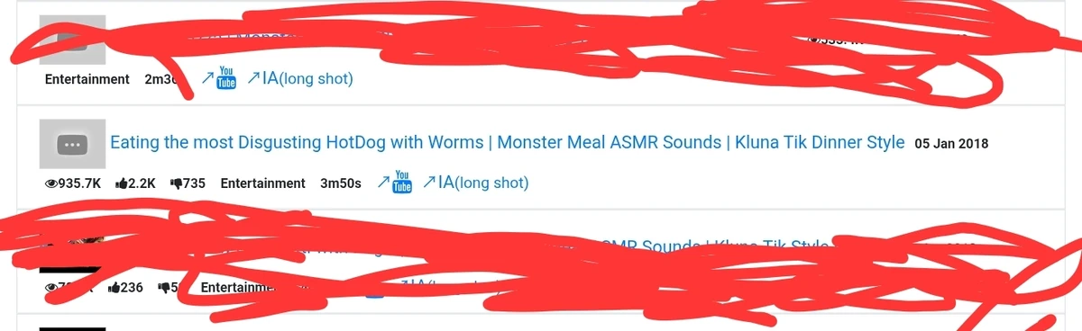 Eating the most Disgusting HotDog with Worms Monster Meal ASMR Sounds ...