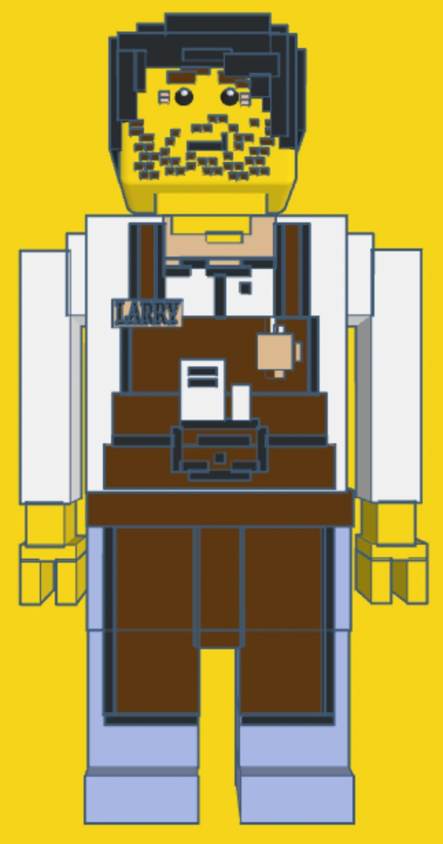 Barista Larry | Movie Crossover-y Road Wiki | Fandom