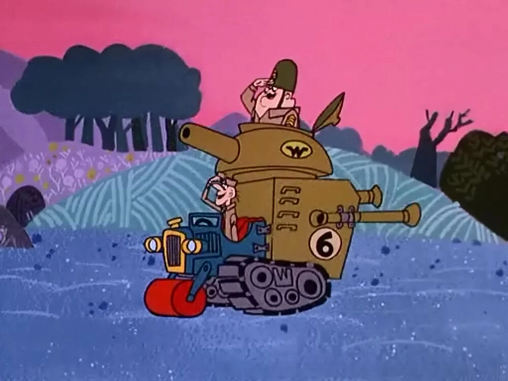 Sergeant Blast (Wacky Races) | Movie Spoof Films Wikia | Fandom