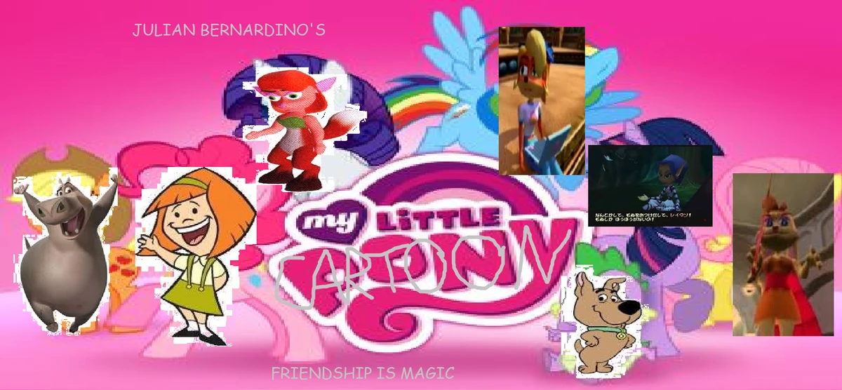 My Little Cartoon: Friendship is Magic | Movie Spoof Films Wikia | Fandom