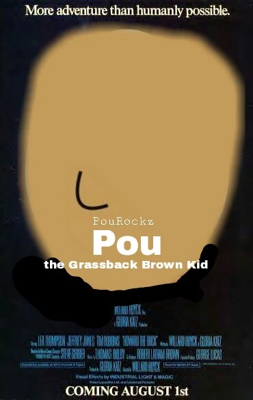 Pou the Grassback Brown Kid (Howard the Duck) | Movie Spoof Wiki | Fandom