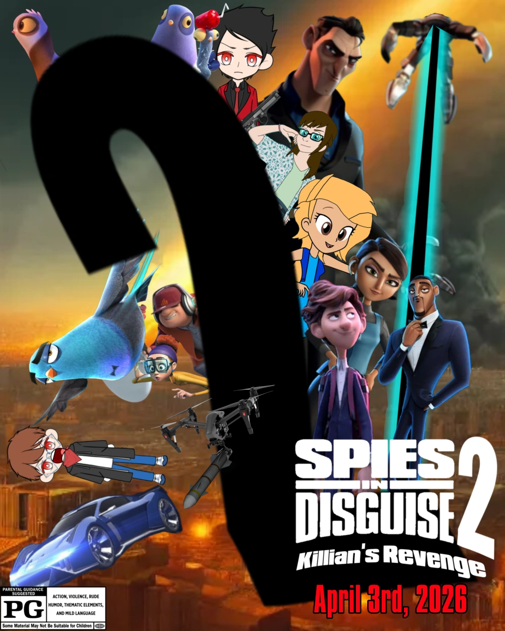 Spies in Disguise 2: Killian's Revenge | Movie Fanon Wiki | Fandom