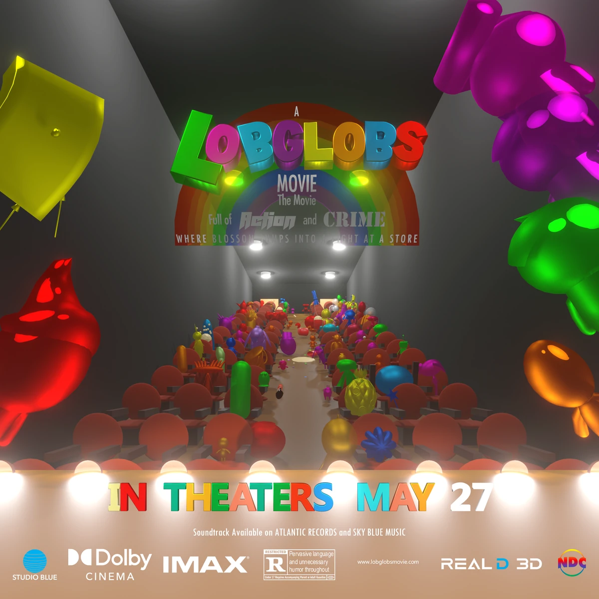 A Lobglobs Movie: The Movie; Full of Action and Crime Where Blossom ...