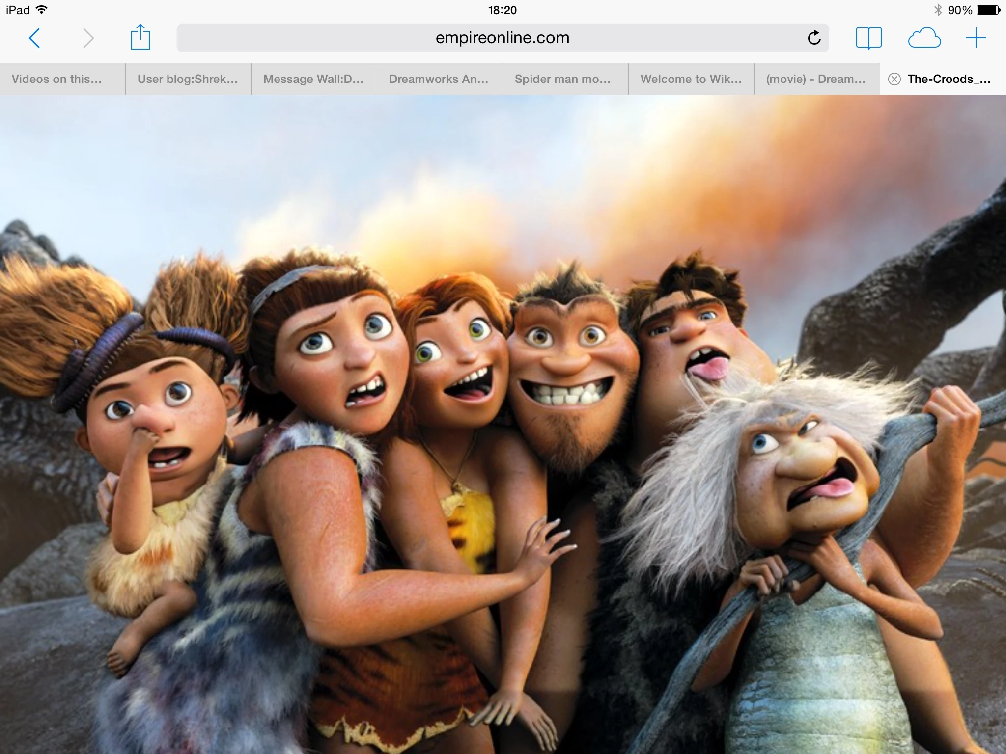 The Croods Ipad Wallpaper