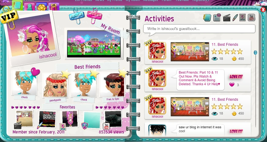 Moviestarplanet Ishacool