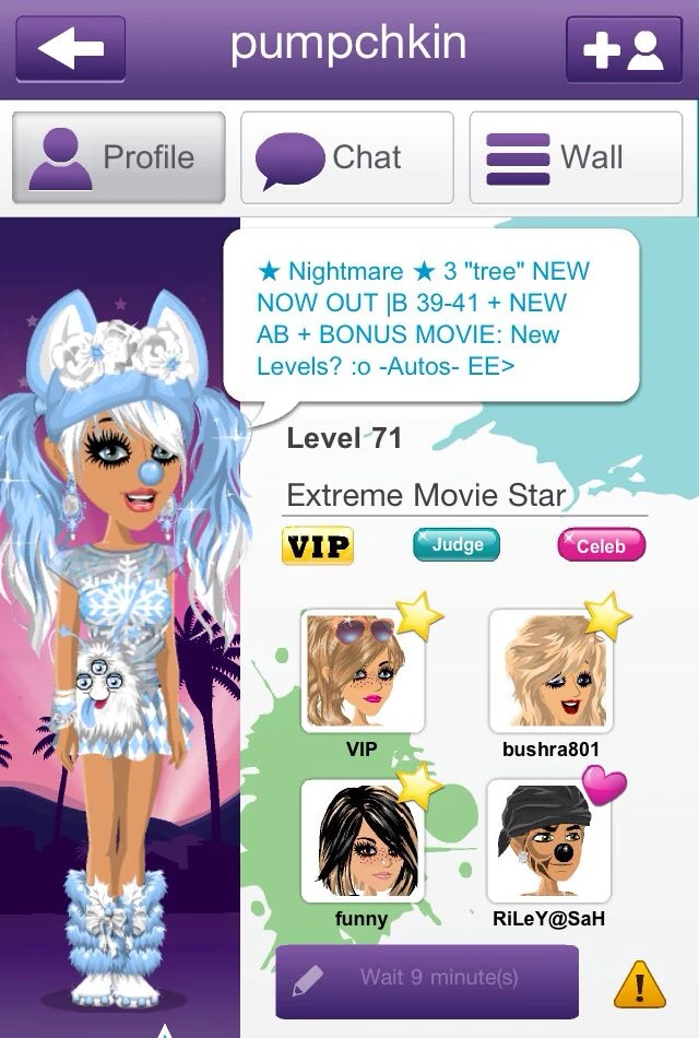 Profiles | MovieStarPlanet Wiki | Fandom