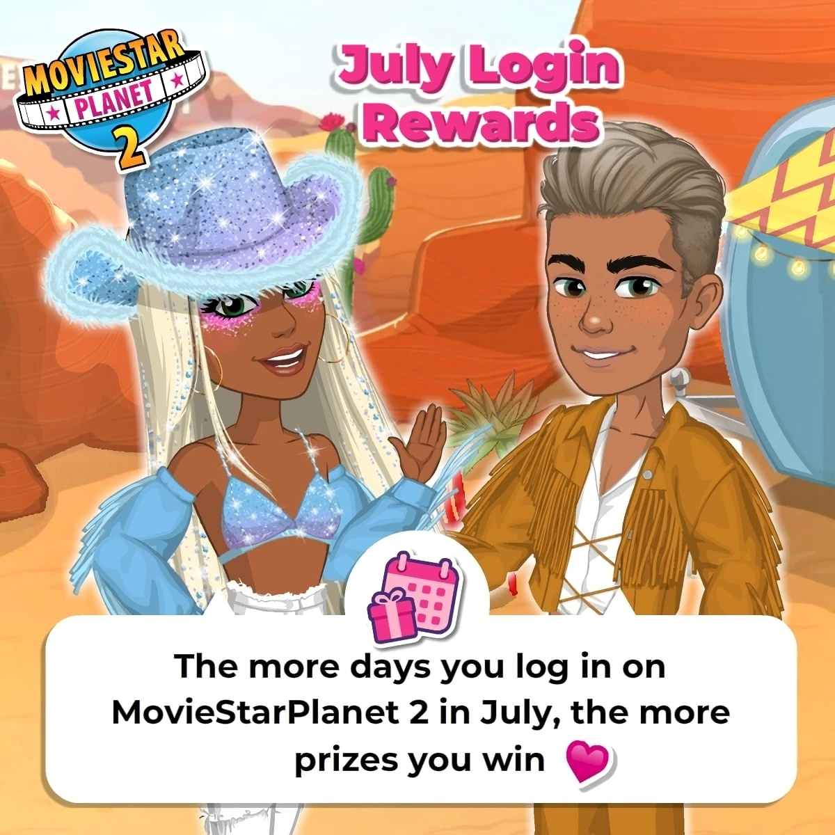 Anmelde-Belohnungen Juli 2023 (MovieStarPlanet 2) | MovieStarPlanet ...