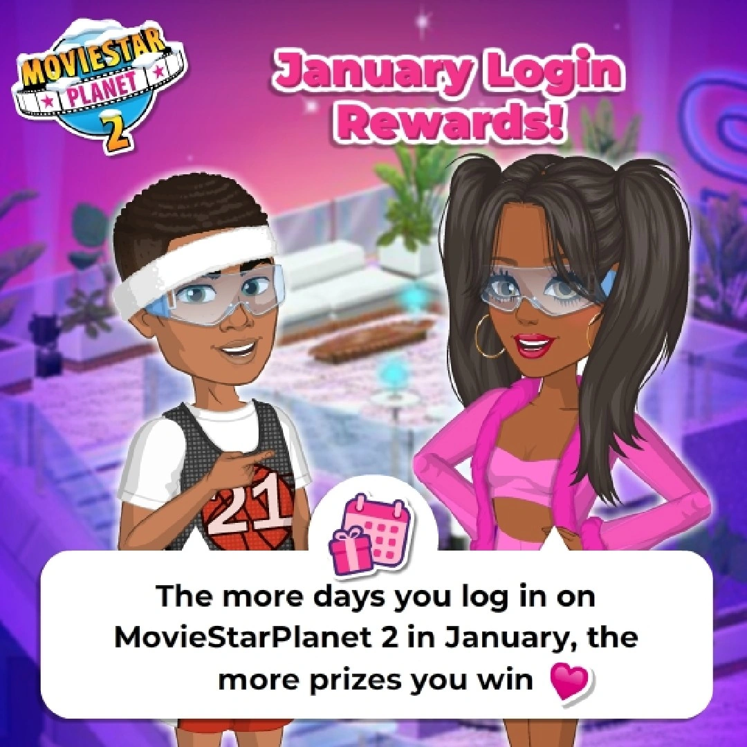 Anmelde-Belohnungen Januar 2023 (MovieStarPlanet 2) | MovieStarPlanet Wiki | Fandom