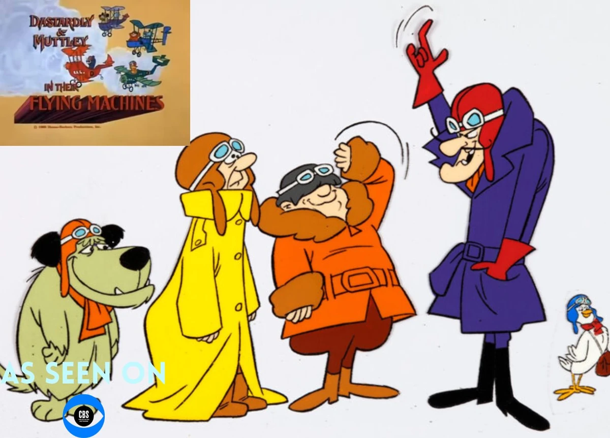 Dastardly and Muttley in Their Flying Machines | Moviestars Programs ...
