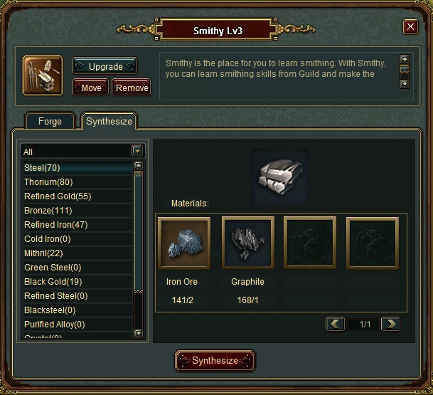 Smithing | Ministry of War Wiki | Fandom