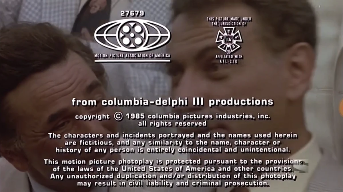 1986 | MPAA (Motion Picture Association of America) Wiki | Fandom