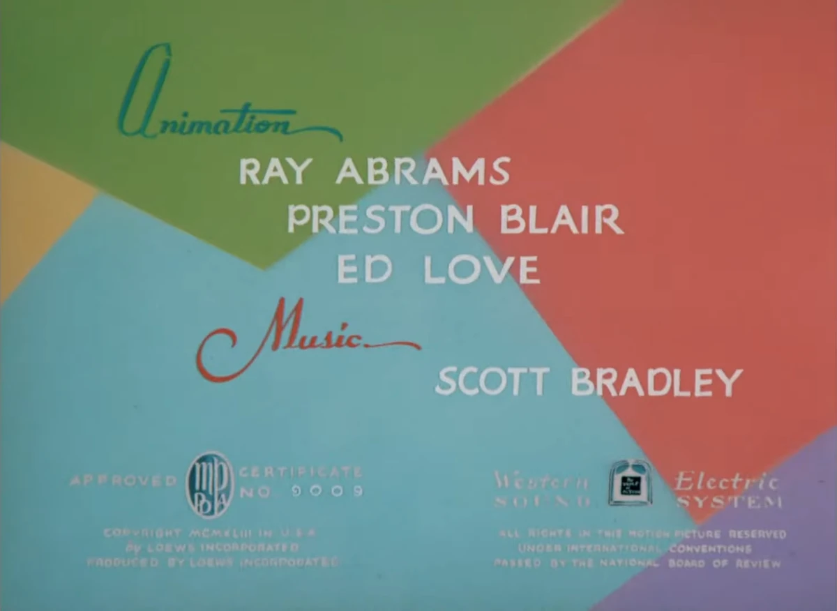 1944/Short Film Variants | MPAA (Motion Picture Association of America ...