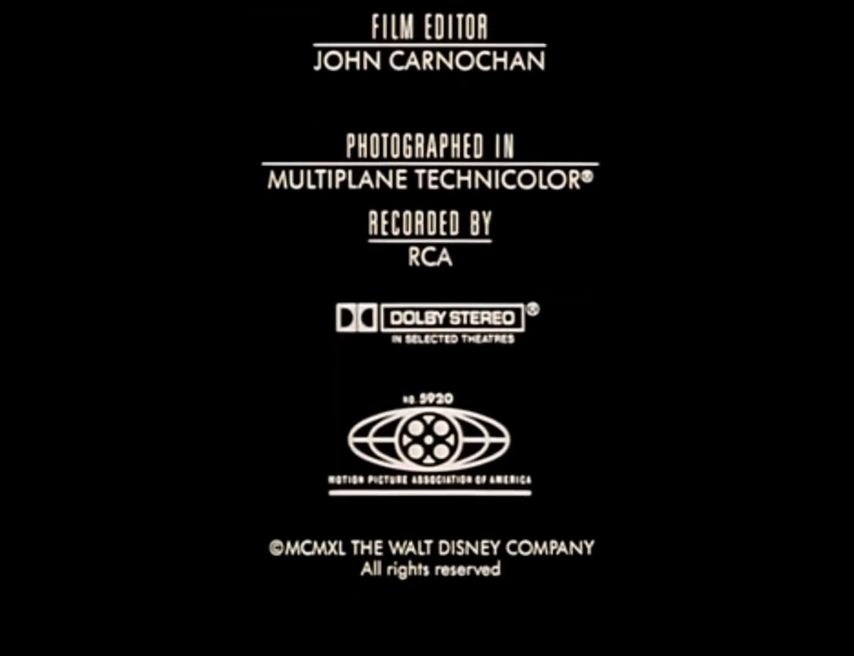 1990s Re Release Variants Mpaa Motion Picture Association Of America